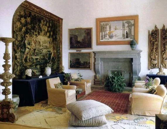GORE VIDAL'S CLIFFSIDE ITALIAN VILLA, LA RONDINAIA, IS UP FOR SALE ...