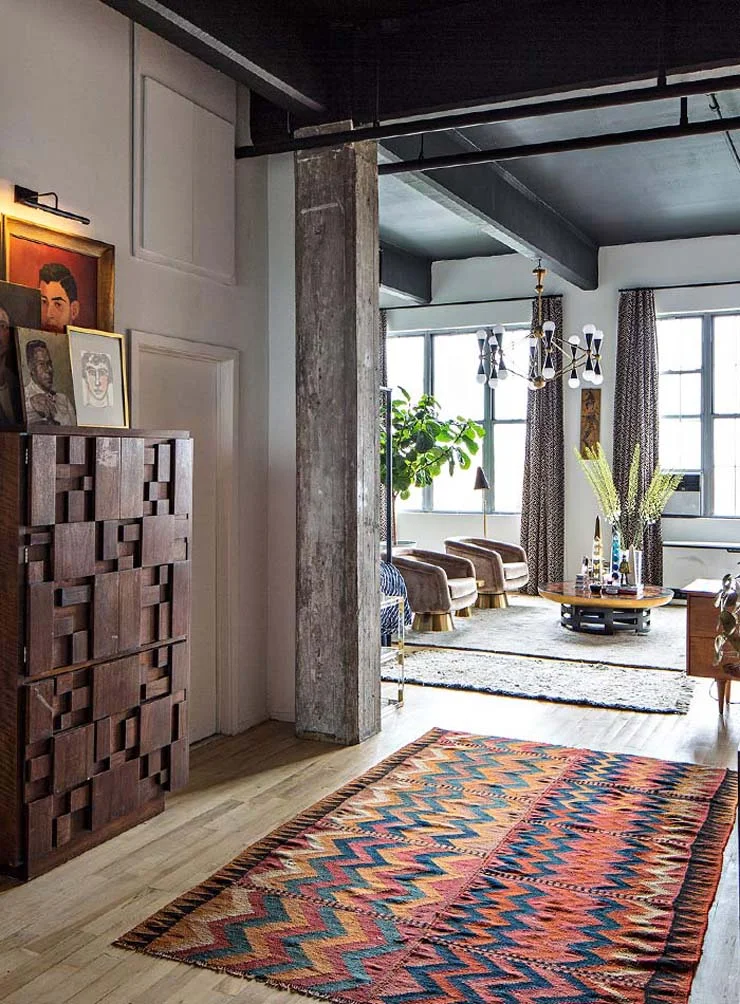 INSIDE BENJAMIN BROUGHAM'S ADLER-FIED MINI-LOFT IN WILLIAMSBURG — Trey ...