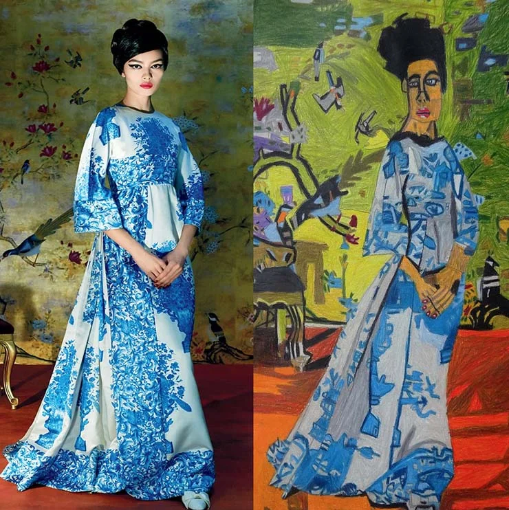 THE INSPIRATION FOR DEAF, NON-VERBAL ARTIST, HELEN RAE? VOGUE — Trey ...