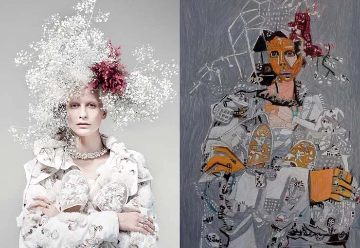 THE INSPIRATION FOR DEAF, NON-VERBAL ARTIST, HELEN RAE? VOGUE — Trey ...