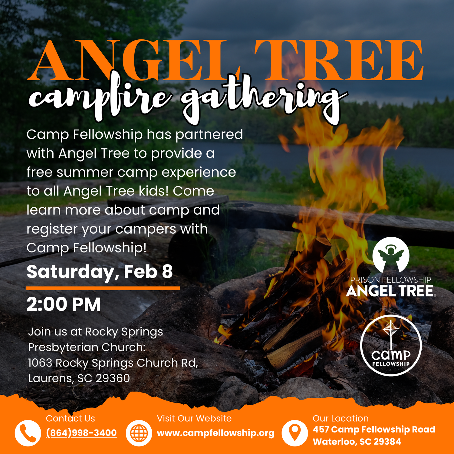 Angel Tree Campfire Gathering — Fellowship Camp and Conference Center