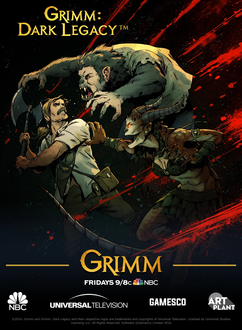 Grimm: Dark Legacy - Key art — JoachimArt