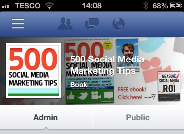 Facebook Cover and Profile Photo Template for Desktop AND Mobile App ...