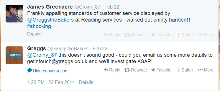How to Handle Customer Complaints on Twitter Like A Pro (Greggs the ...