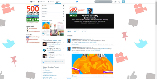 Twitter Header Image Template PSD | 1920 x 1200 Photoshop (New Design ...