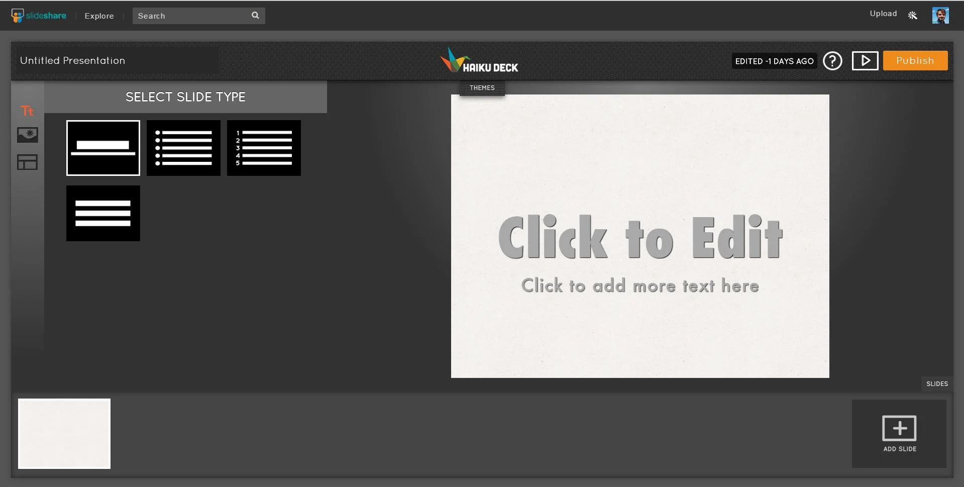 How to Make Beautiful Slideshare Presentations Quickly With Haiku Deck ...