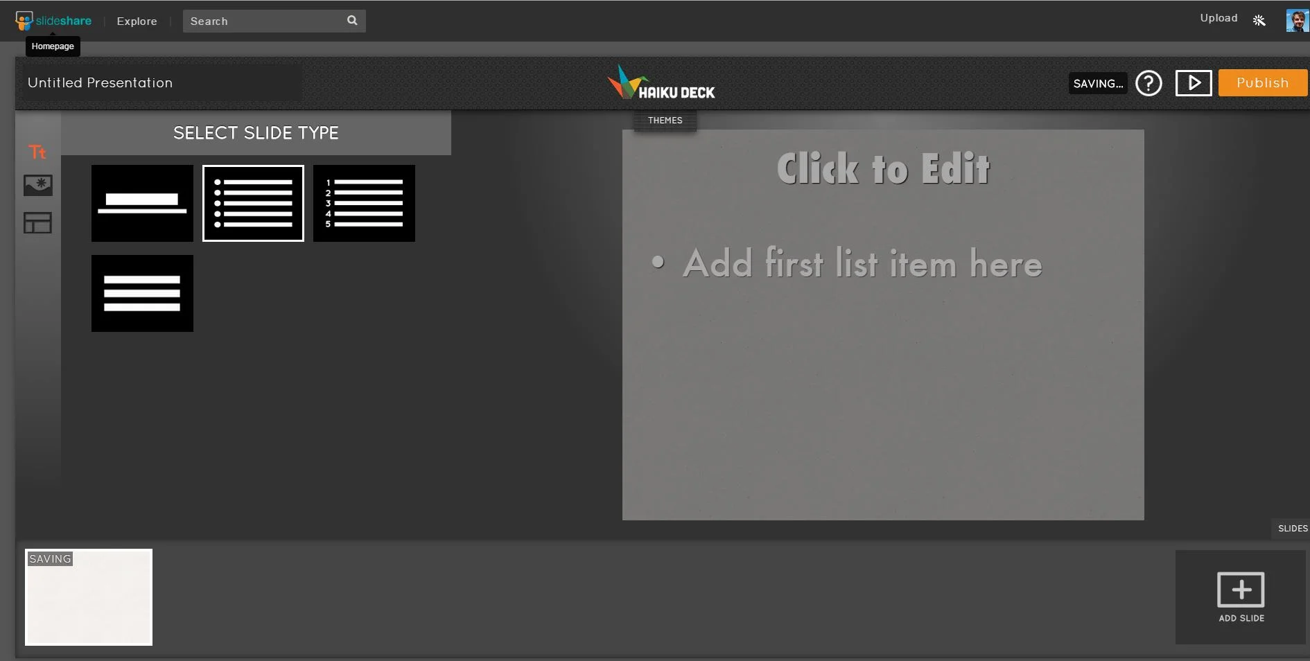 How to Make Beautiful Slideshare Presentations Quickly With Haiku Deck ...