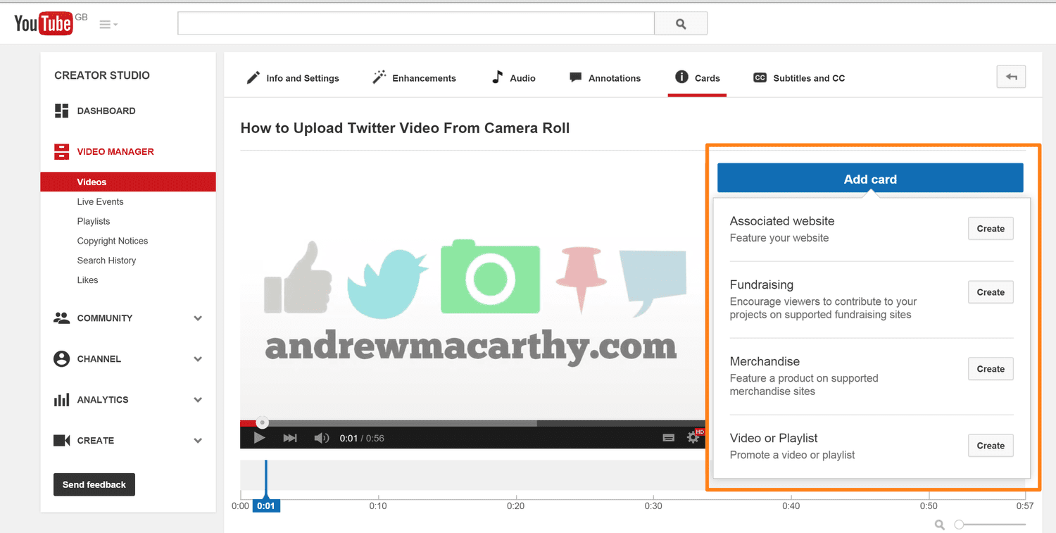 NEW YouTube Cards: Everything You Need to Know - Setup, Optimization ...