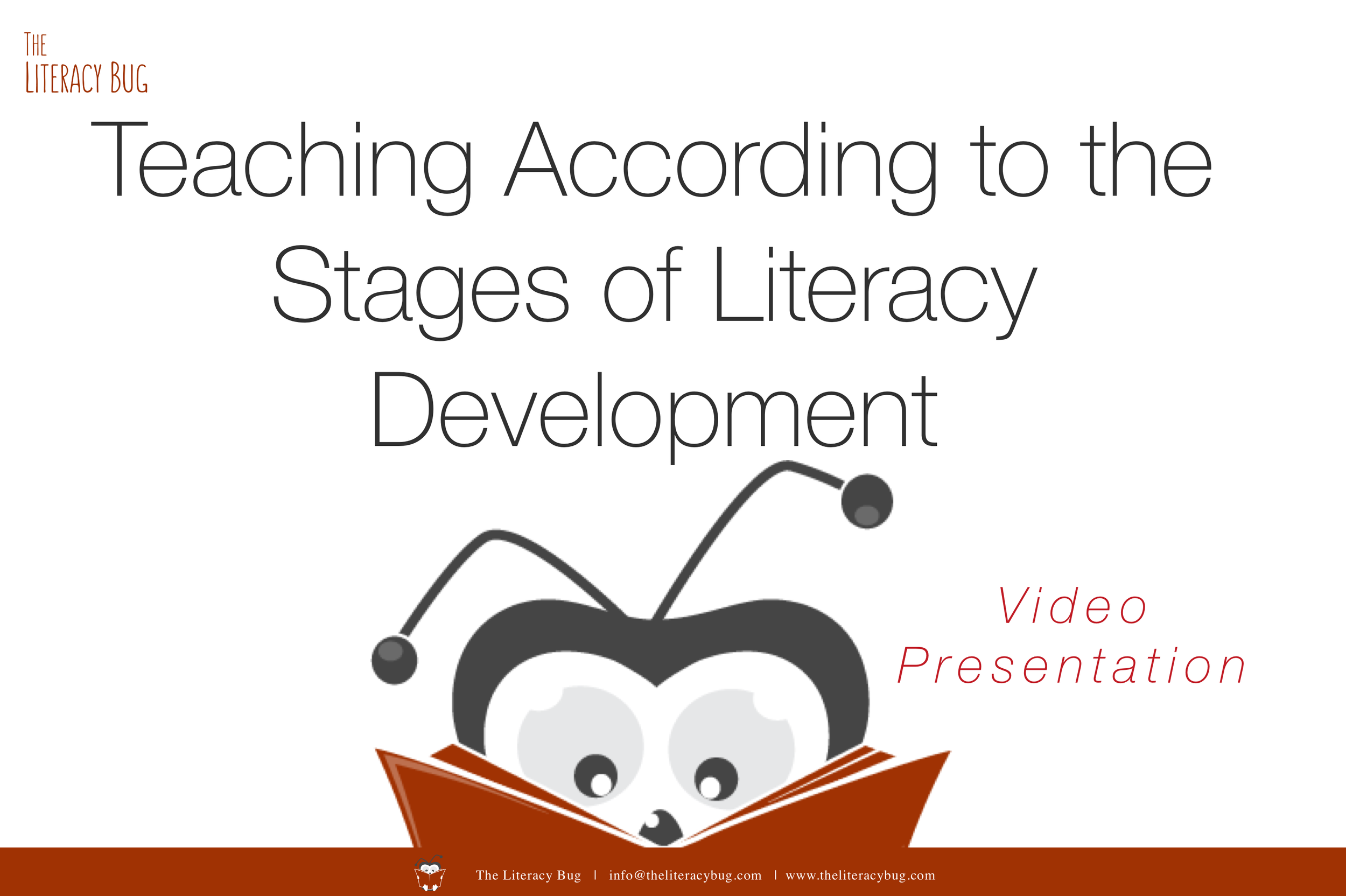 Teaching Practice Must Progress in Keeping with the Stages of Reading ...