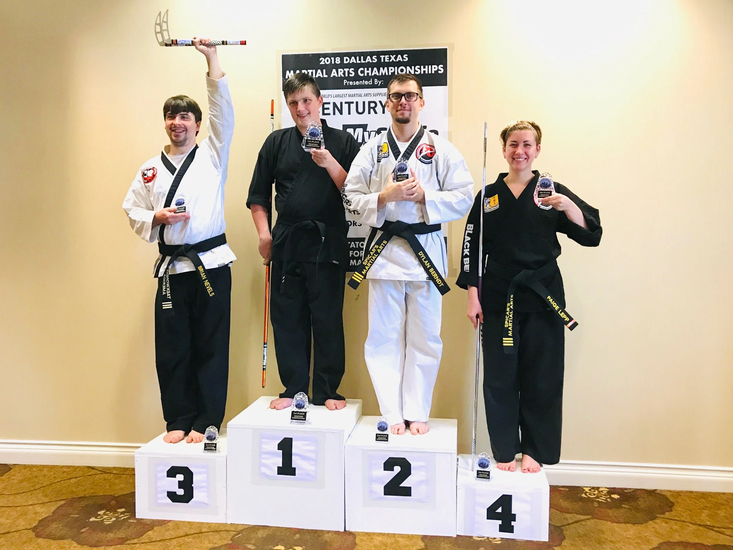Spicar's Students Win Gold Medals — Reveal Martial Arts: Award Winning ...