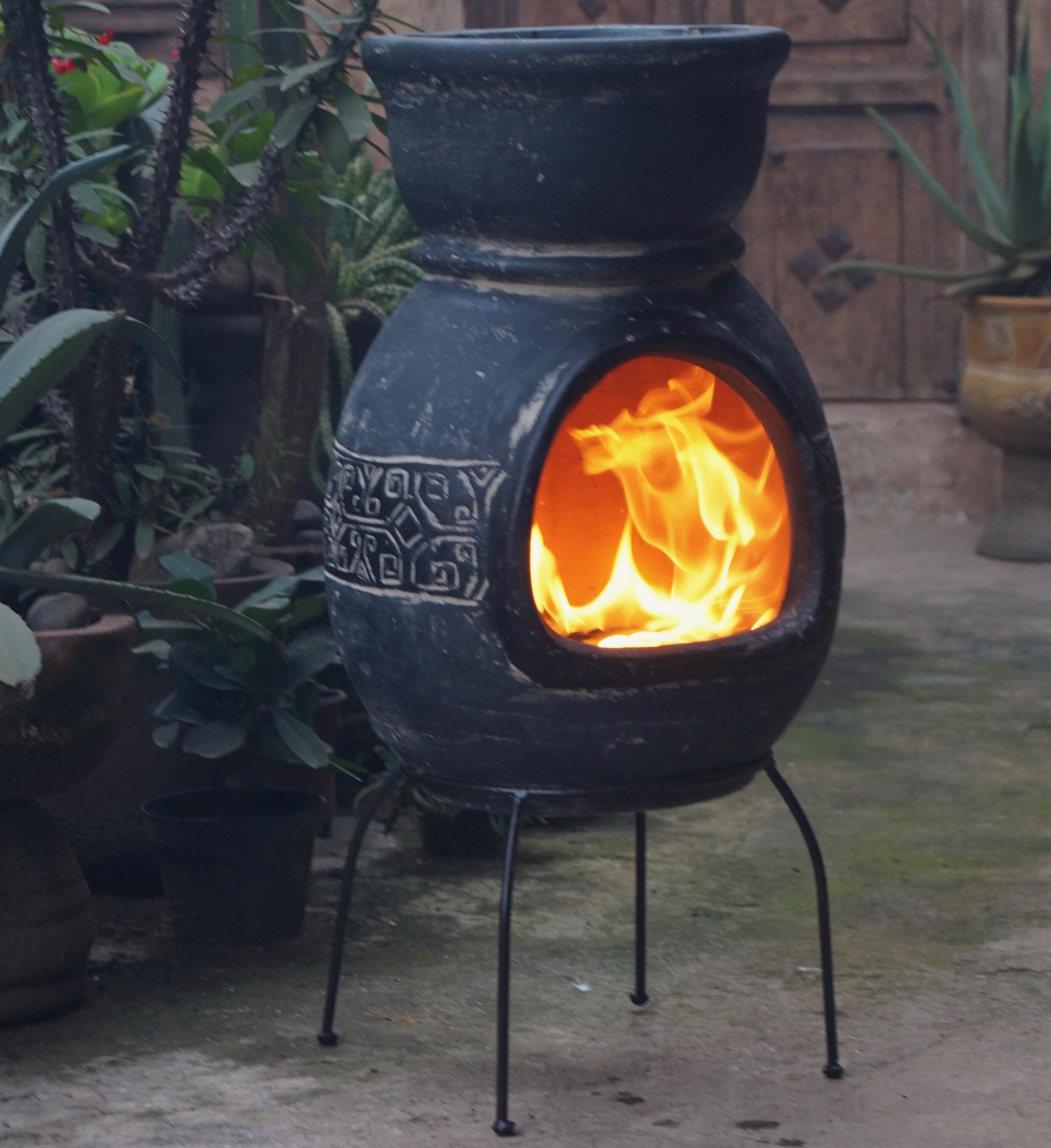 BBQ Chimenea | Cookout-Party