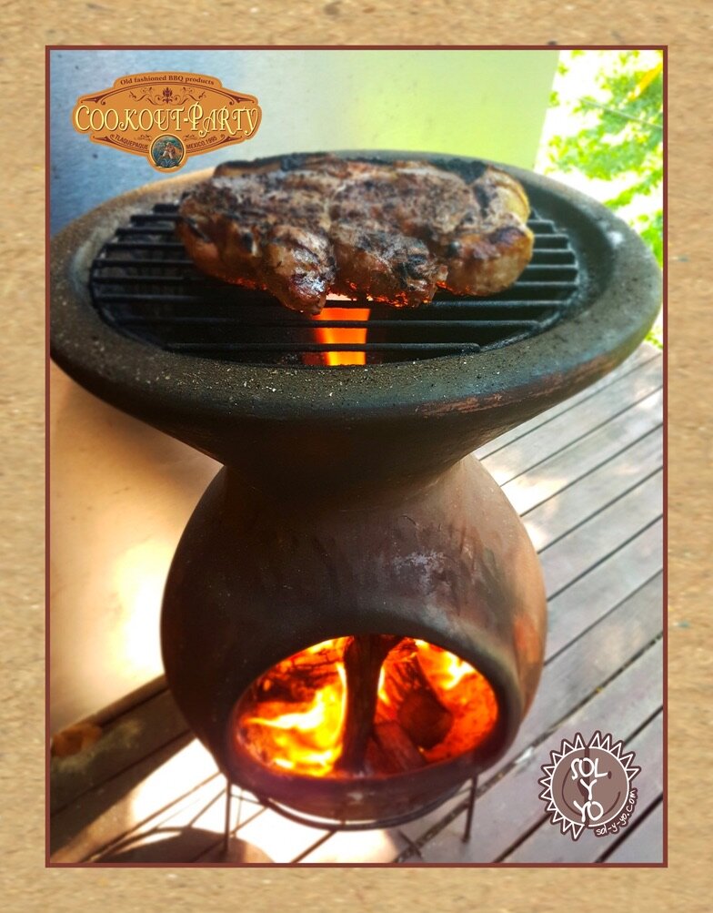 BBQ Chimenea | Cookout-Party