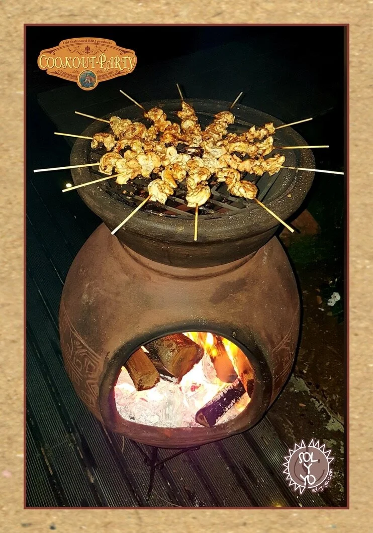 BBQ Chimenea | Cookout-Party