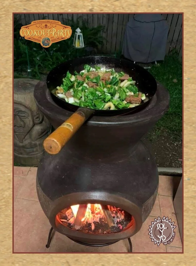 BBQ Chimenea | Cookout-Party