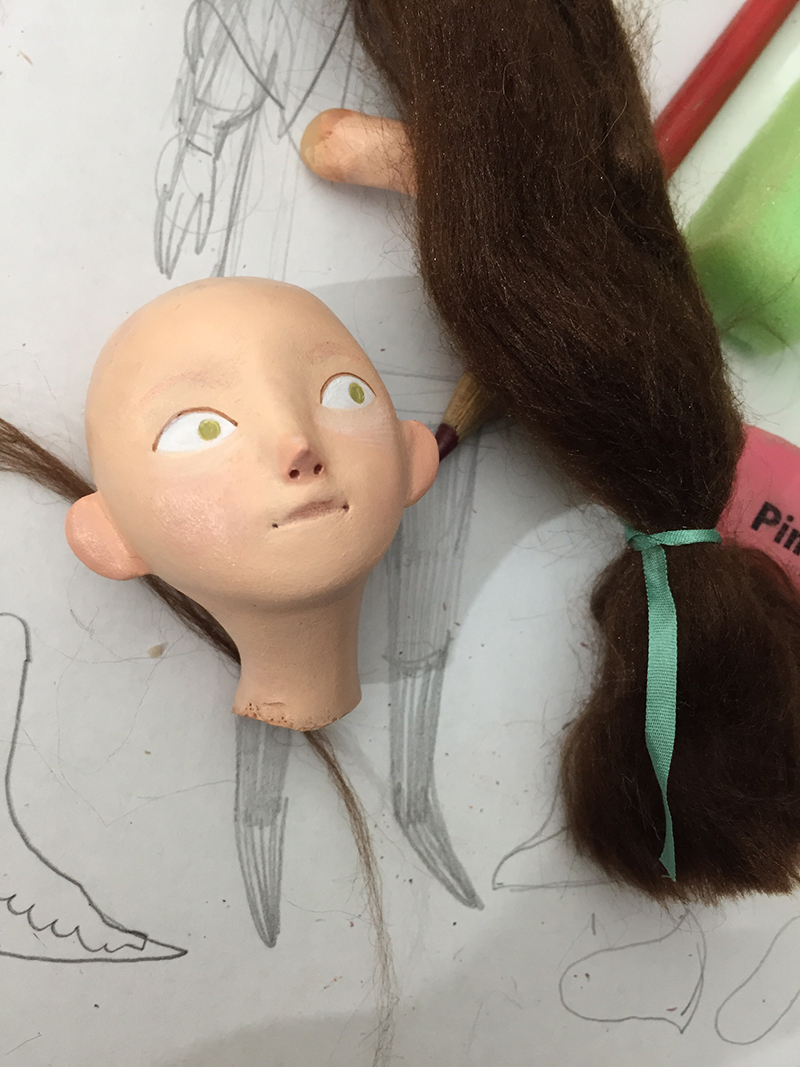 Emogene Blue — Rebecca Green Illustration