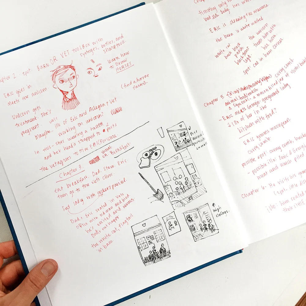 The Unicorn in the Barn — Rebecca Green Illustration