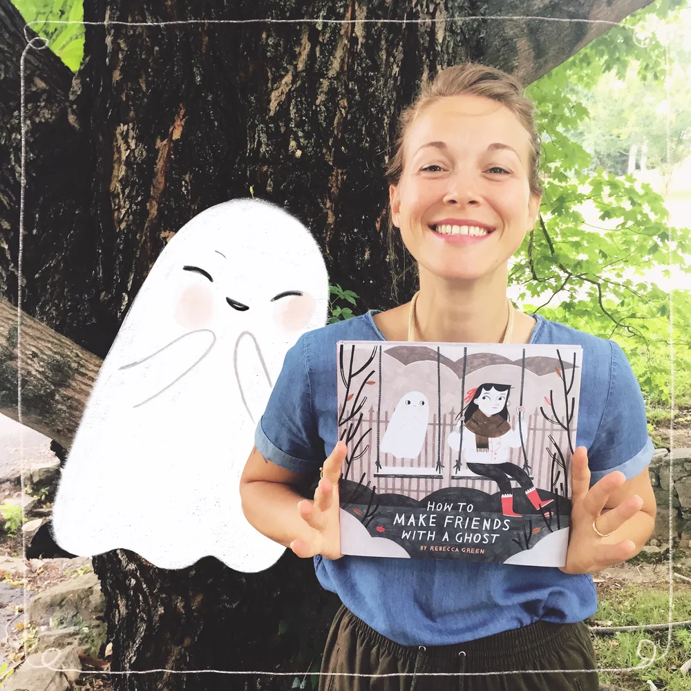 PRE-ORDER How To Make Friends With A Ghost! — Rebecca Green Illustration