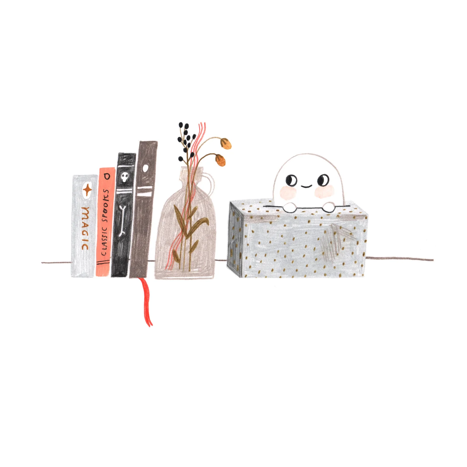 How To Make Friends With A Ghost - it's almost time! — Rebecca Green ...