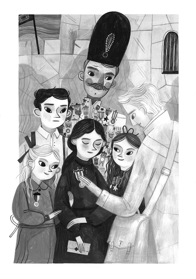 Rebecca Green Illustration The Glass Town Game