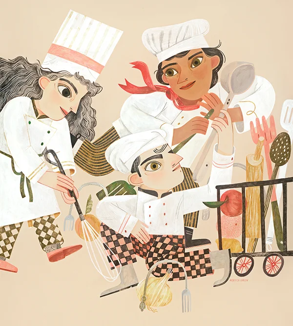 Penfield Children's Center, Croquet Ball Poster — Rebecca Green ...