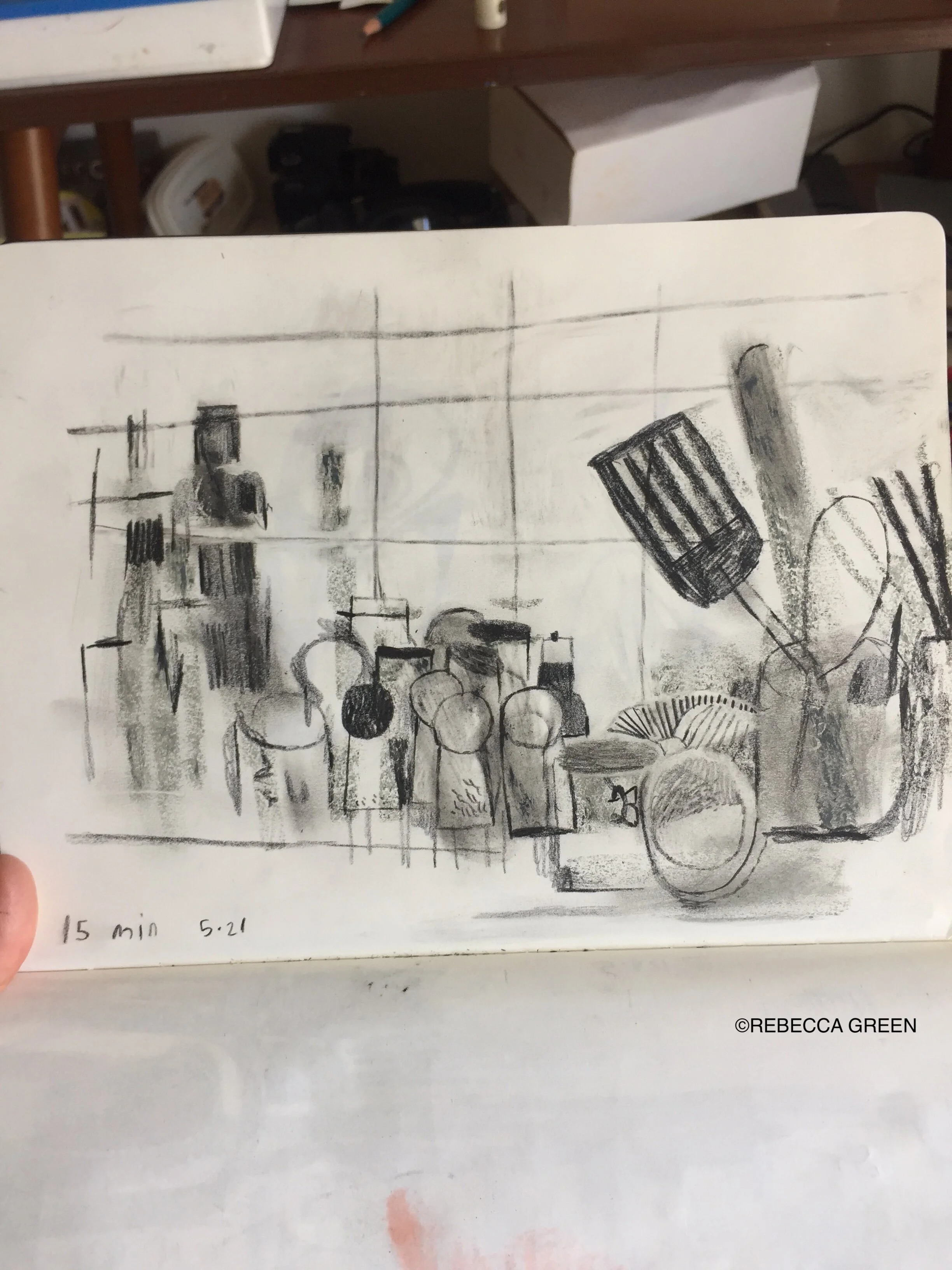 Thoughts + Drawing From Life — Rebecca Green Illustration