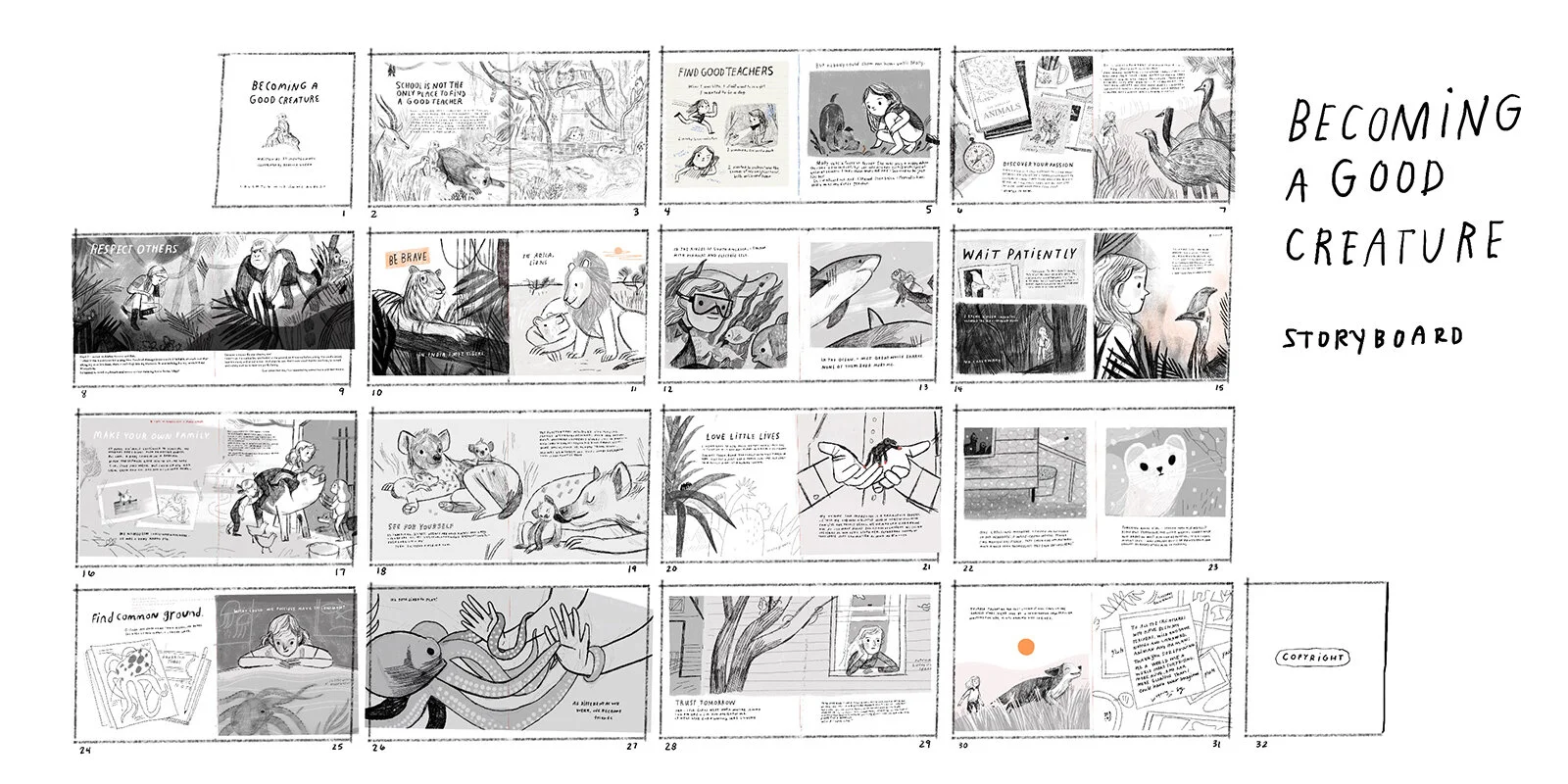 Becoming A Good Creature: Picture Book Process! — Rebecca Green ...