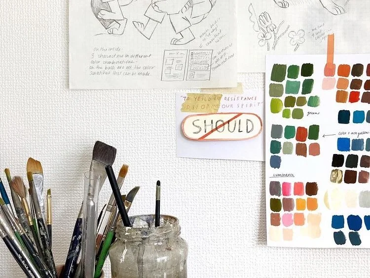 The Magic Of PERSONAL WORK — Rebecca Green Illustration