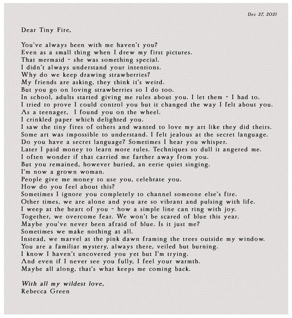 A New Year & A Love Letter — Rebecca Green Illustration