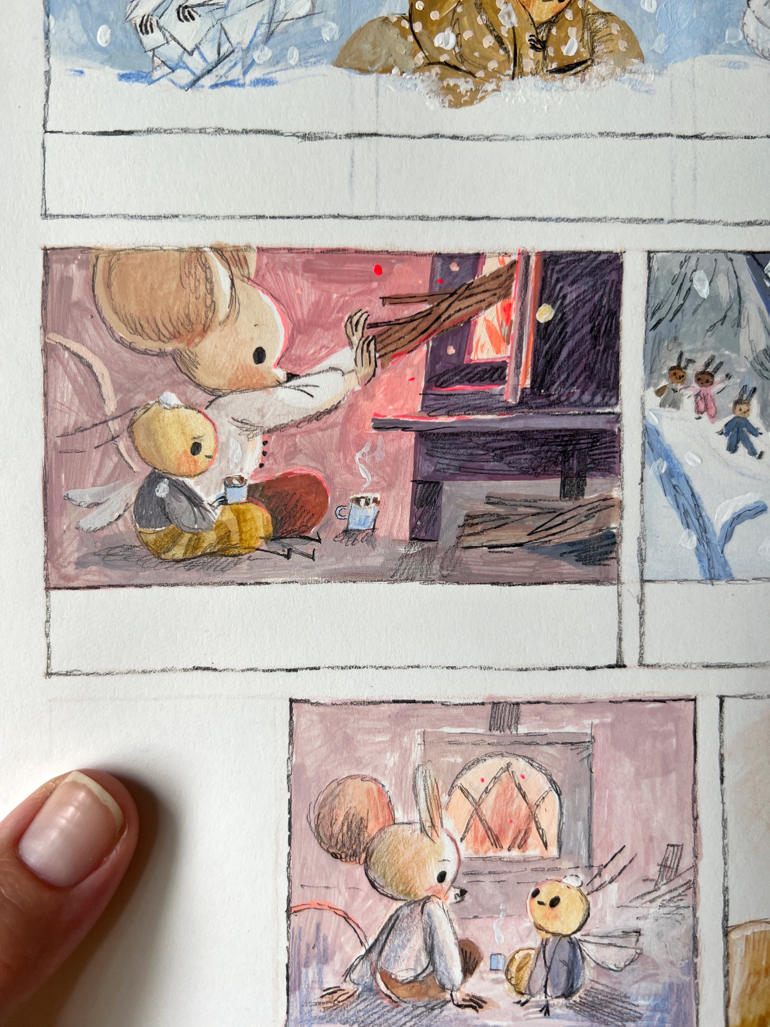 JULY | MOVEMENT — Rebecca Green Illustration