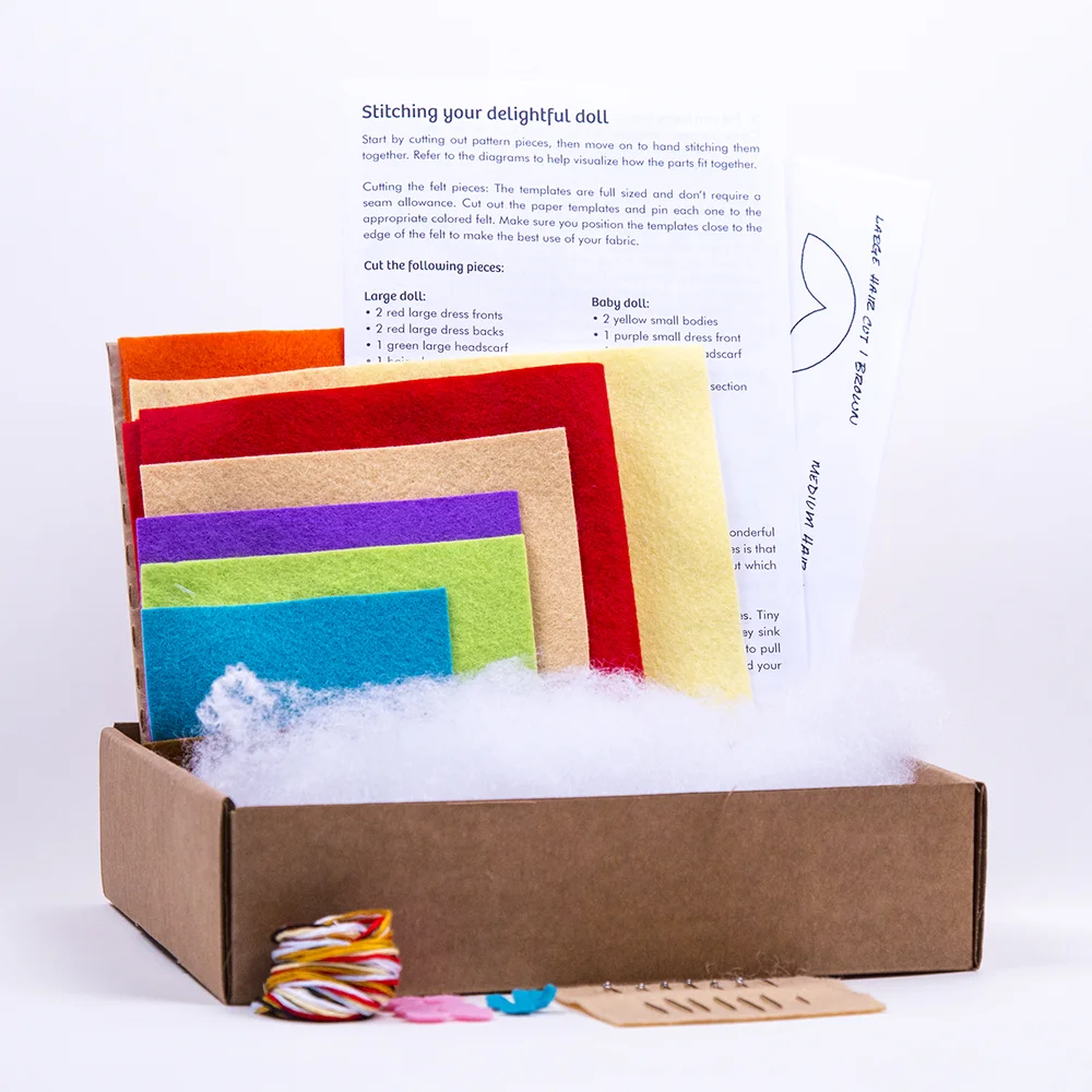 Nesting Matryoshka Dolls Whimsy Kit — Heidi Boyd