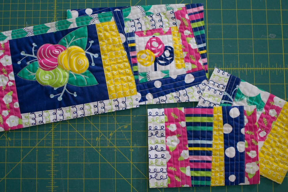 How to make QAYG fabric - for totally cute projects!