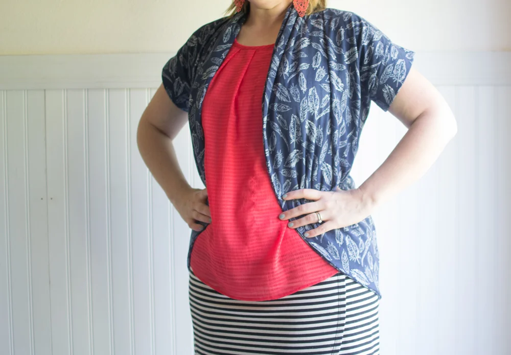 My Julia Cardigan for Selfish Sewing Week! : SewCanShe Free Sewing ...