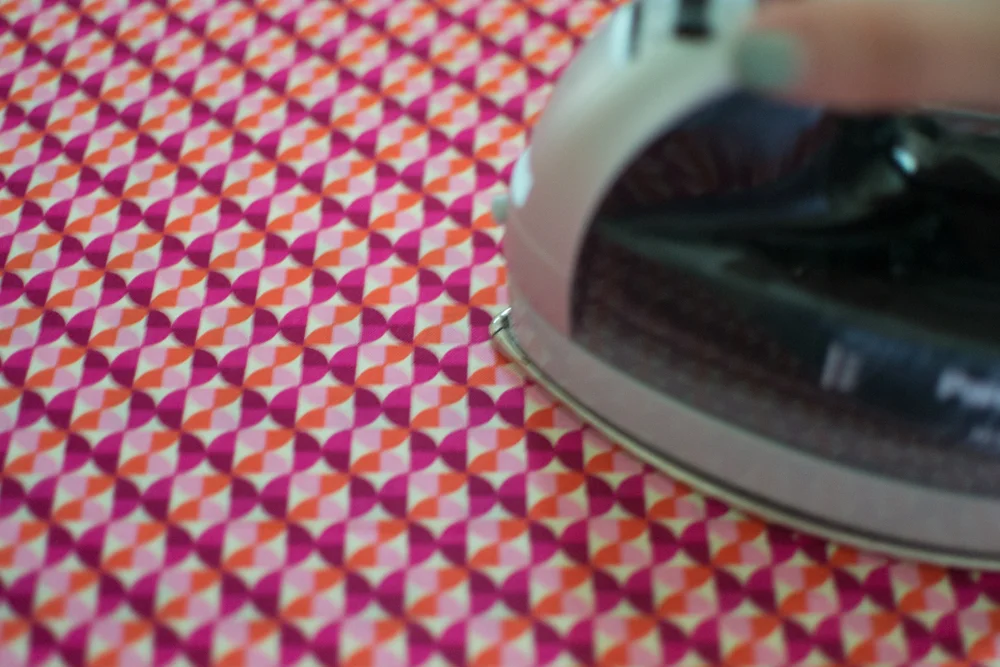 Fabric Storage On The Wall! {DIY temporary fabric art}