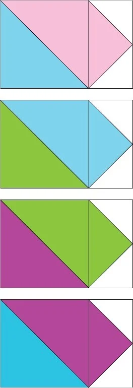 Monthly Mini Quilts for March - the free Bolt Mini Quilt Pattern ...