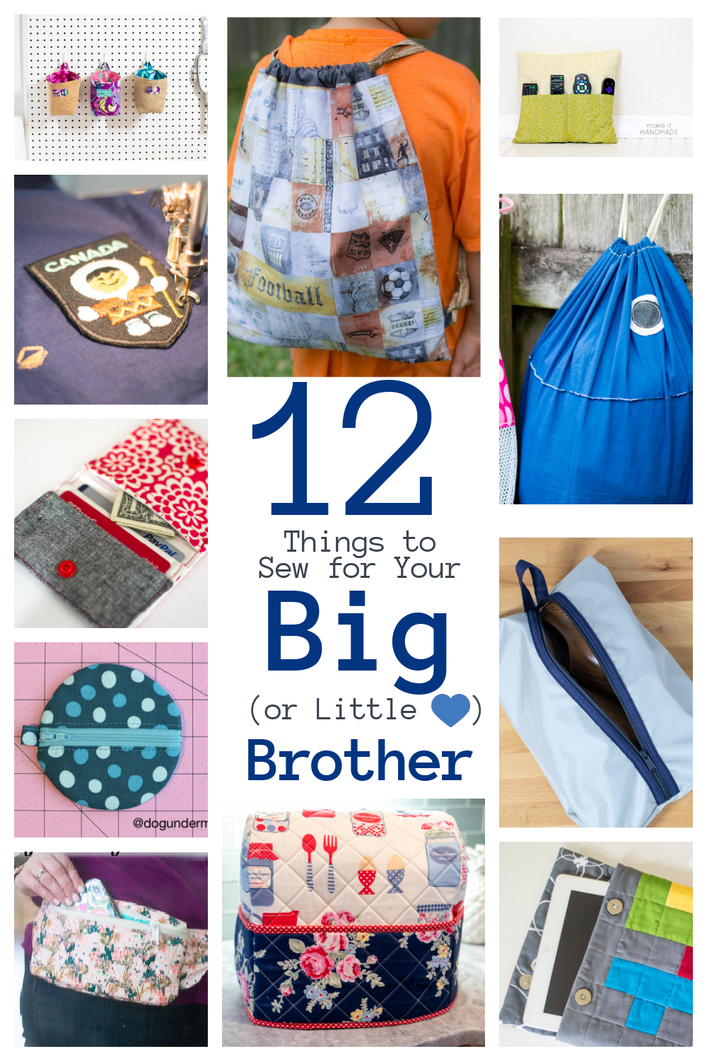 12 Things to Sew for Your Big Brother (or Little