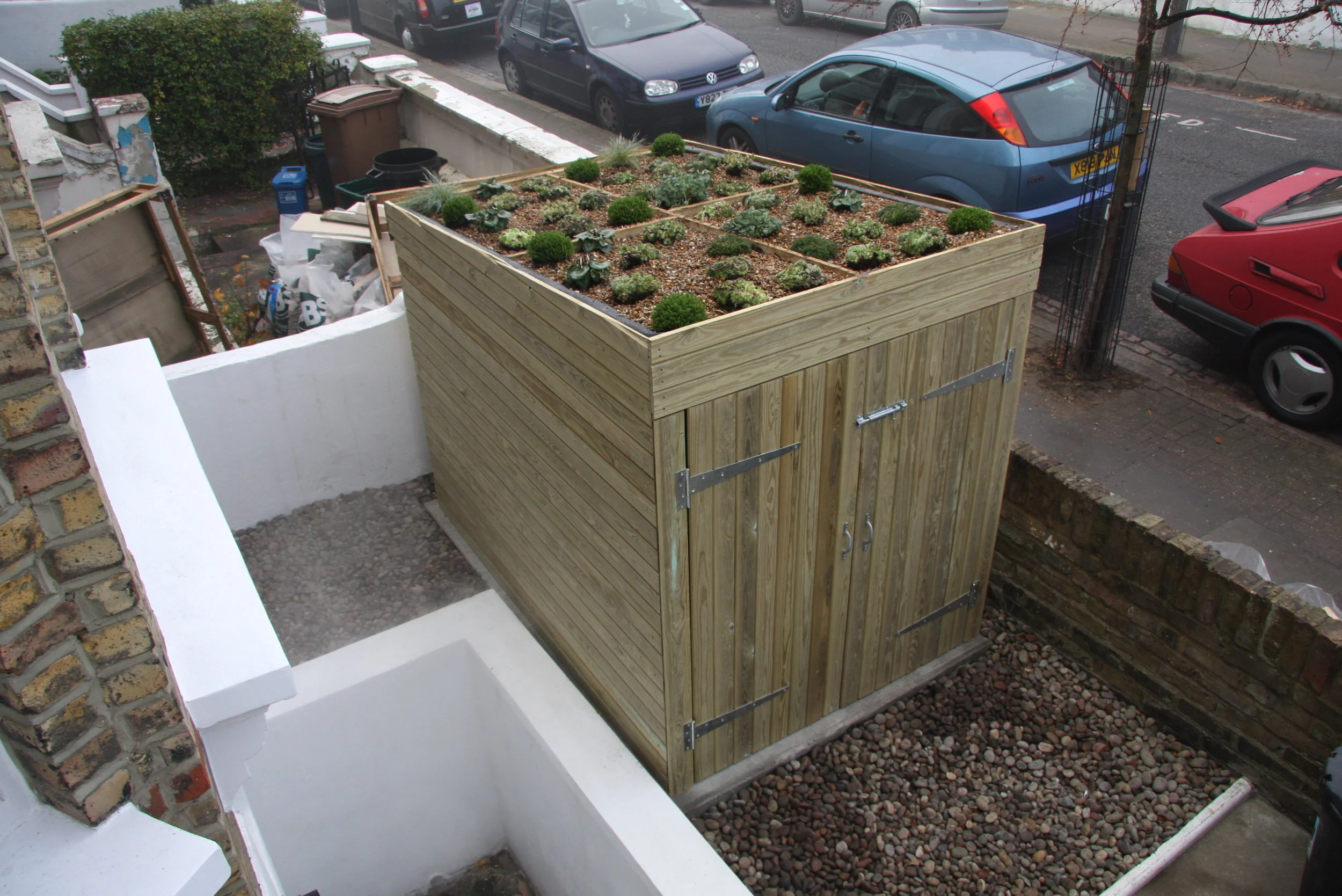 Bike stores — Carter Woods - Garden Design & Build