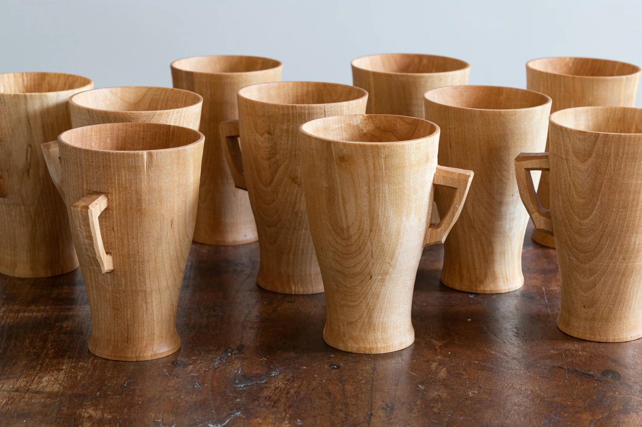Natural wooden tableware—cups, bowls, plates, utensils & home goods ...