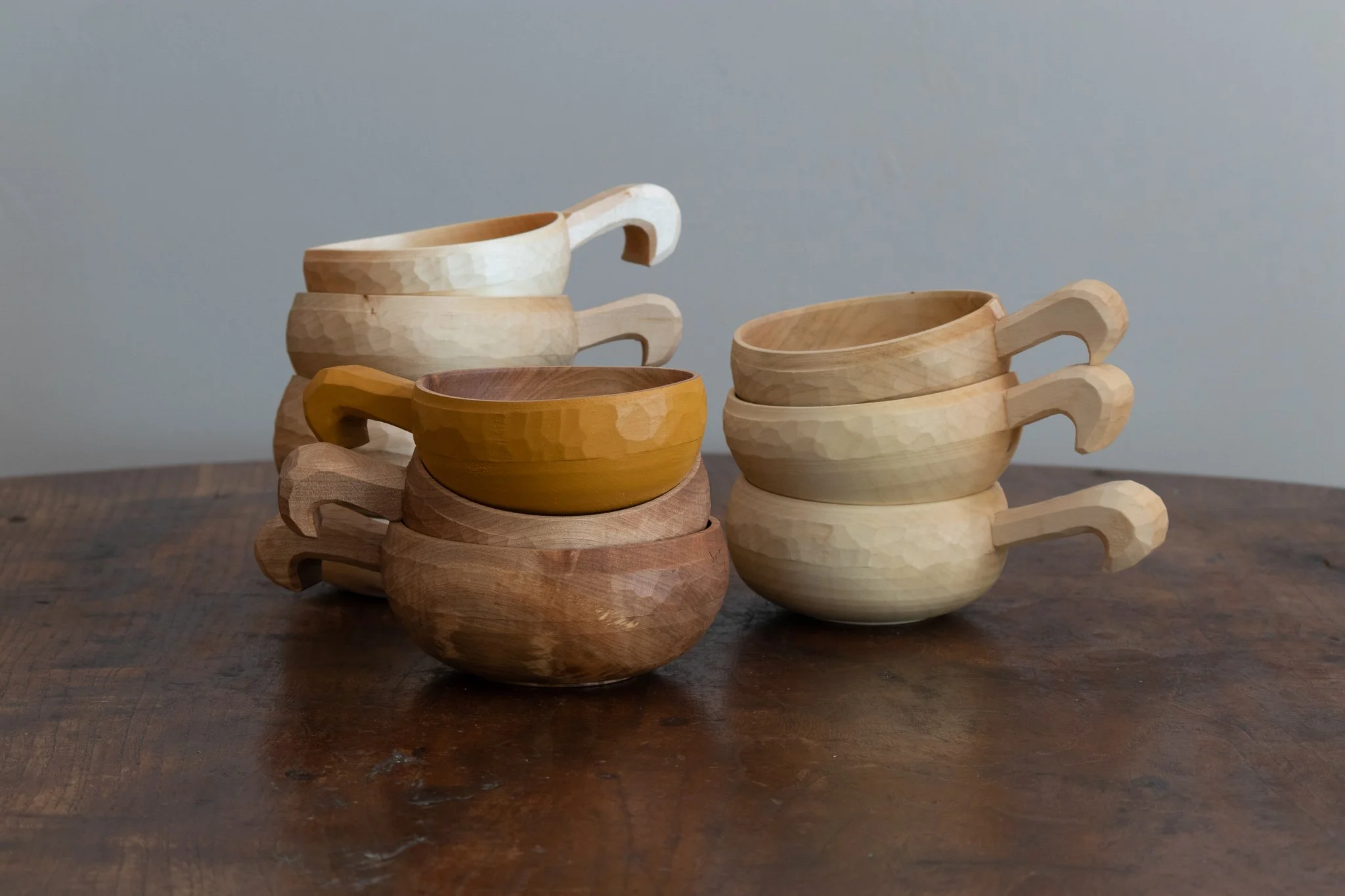 Natural wooden tableware—cups, bowls, plates, utensils & home goods ...