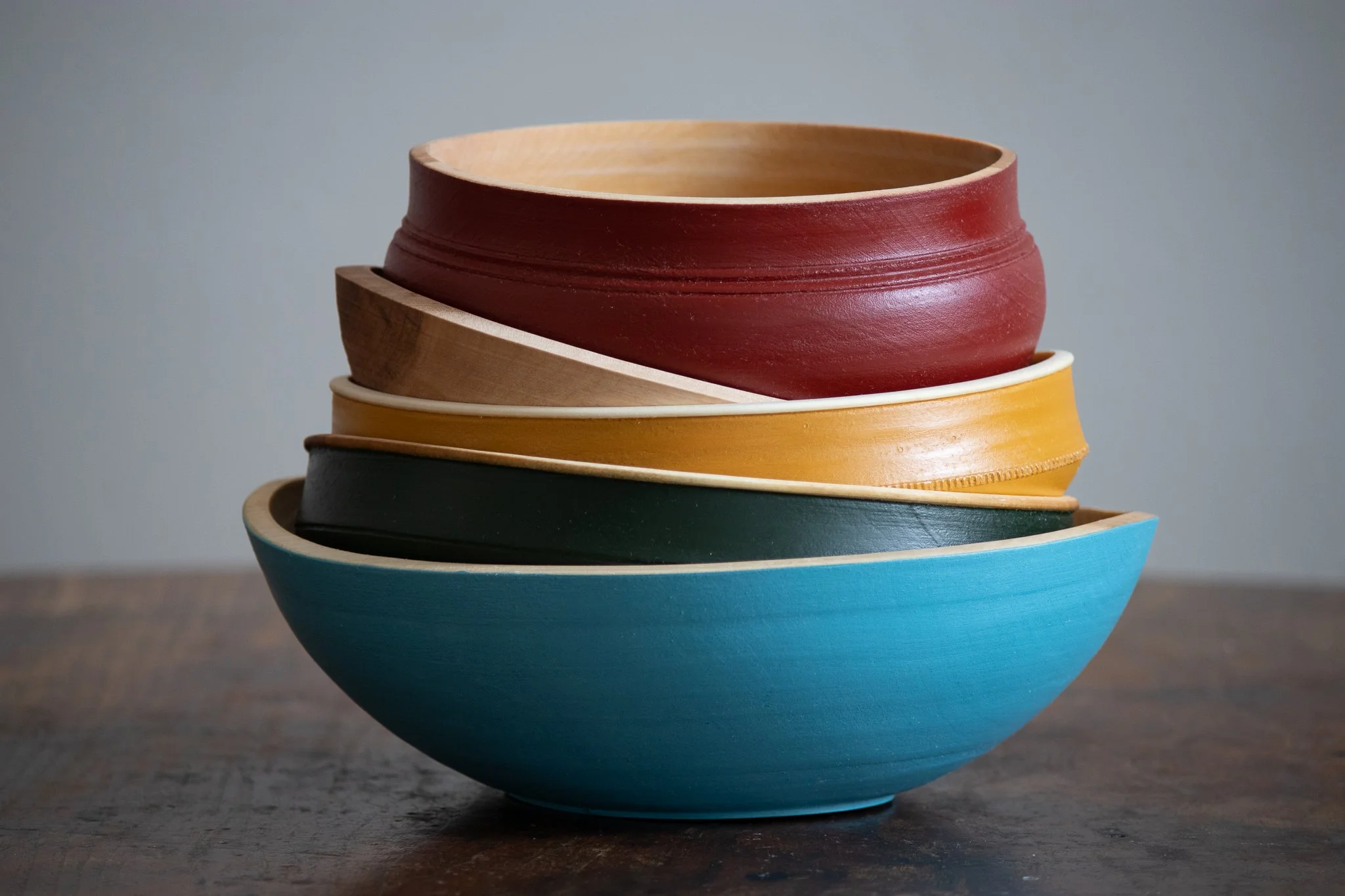 Natural wooden tableware—cups, bowls, plates, utensils & home goods ...