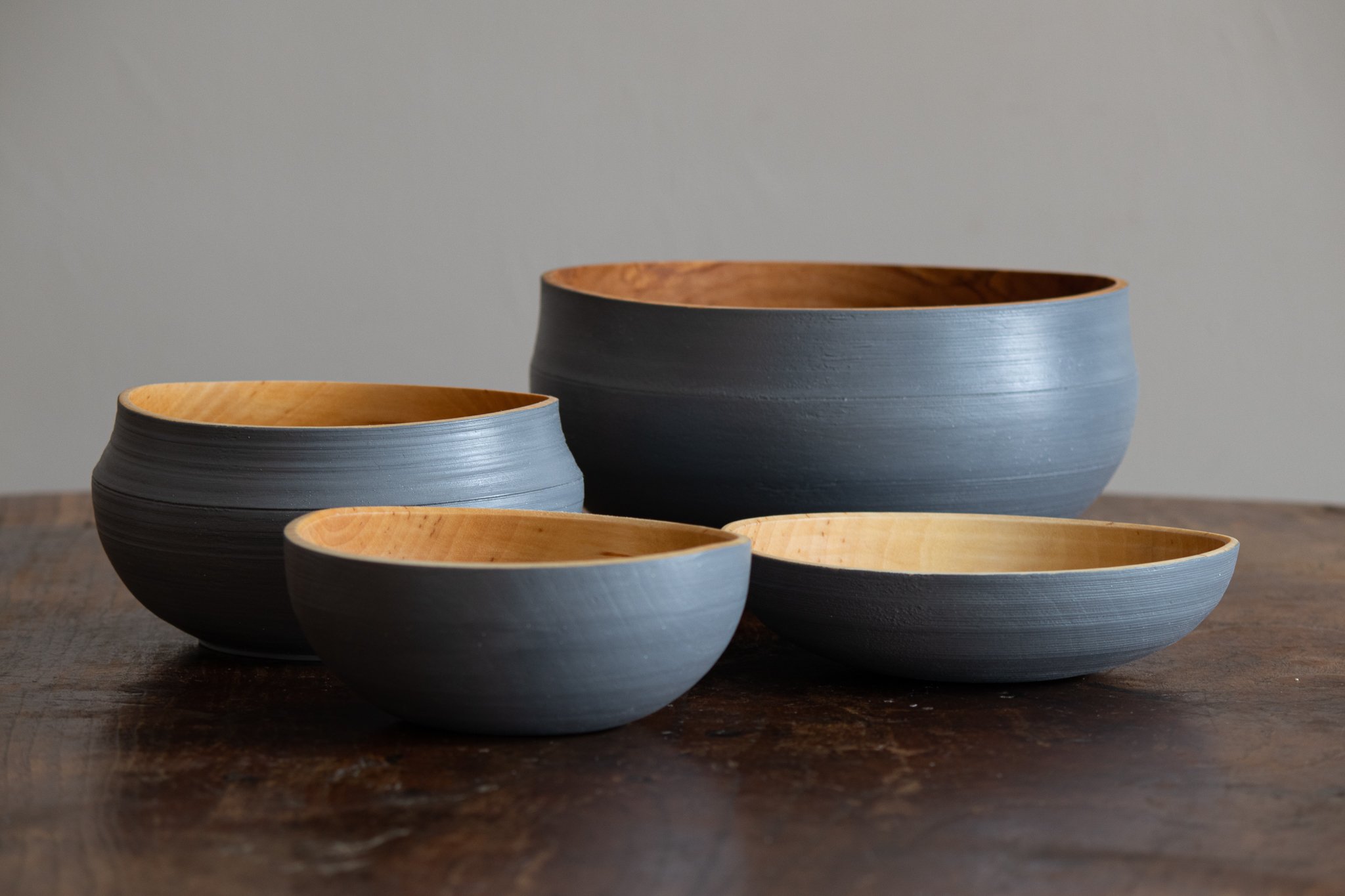 White Wooden Norwegian Style Ale Bowl — WOODSPIRIT HANDCRAFT