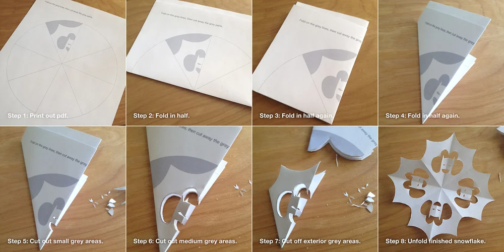 Make your own superhero snowflakes — Sonia Harris, Graphic Design