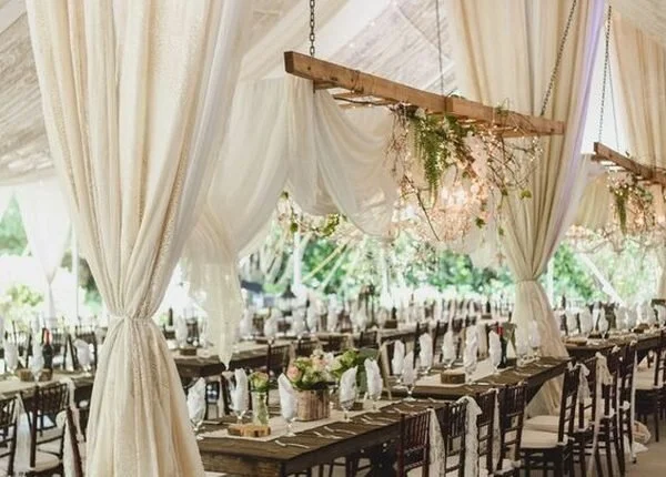 Rustic Wedding Tent