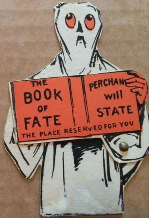 Vintage Halloween Beistle Placecard — Halloween Collector.com