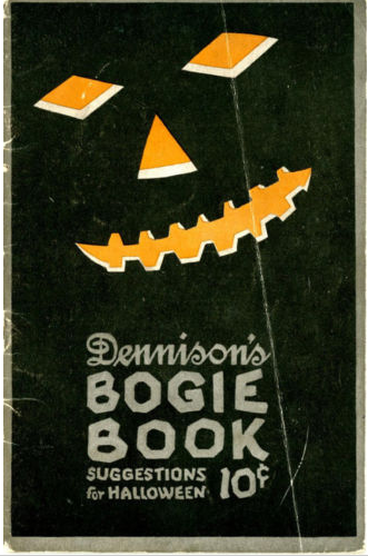 Dennison's Bogie Book - 1922 Halloween Catalog - vibrant color ...