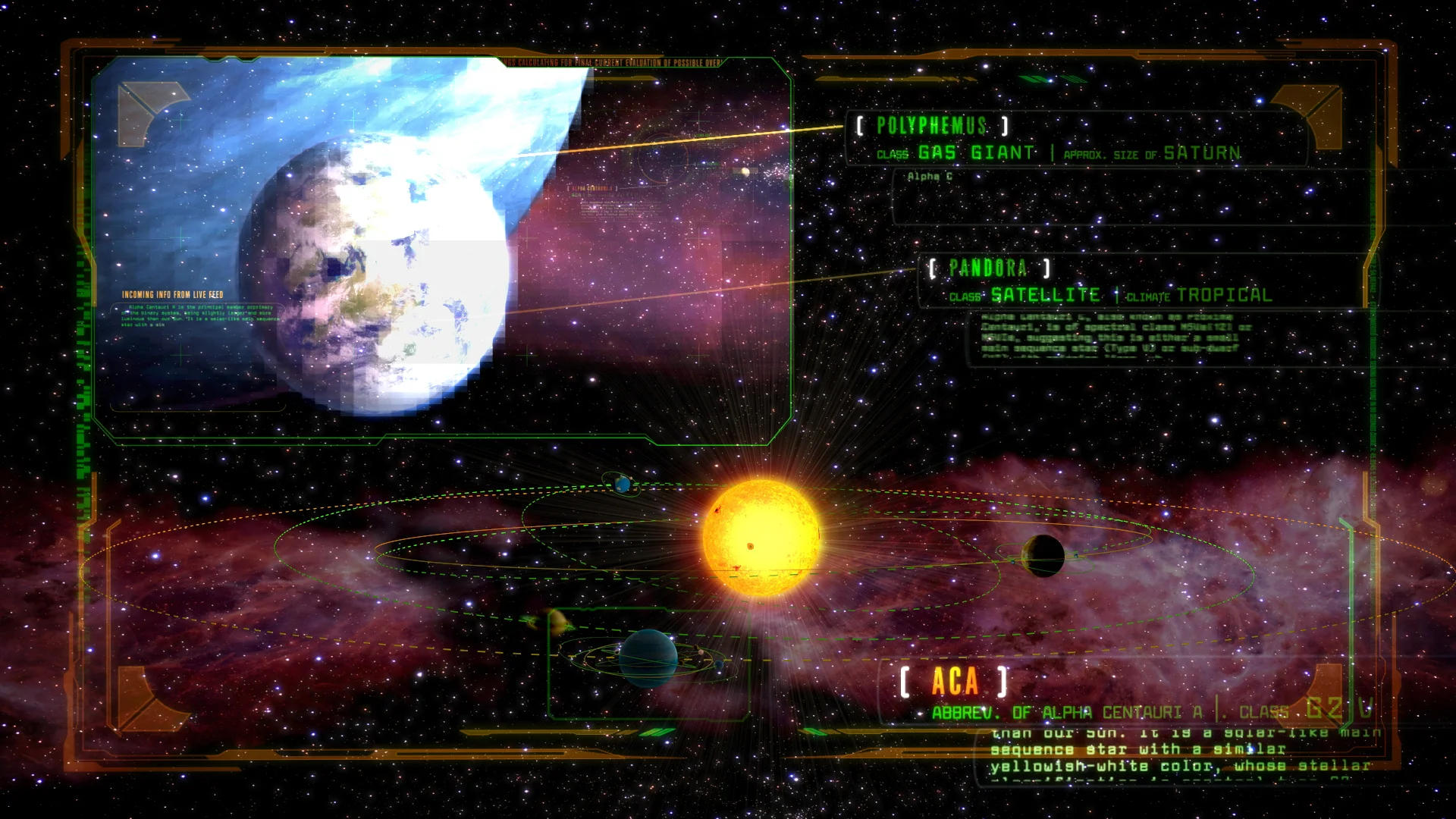 "Avatar: Planet Pandora" Stellar Cartography VFX — saffron ember ...