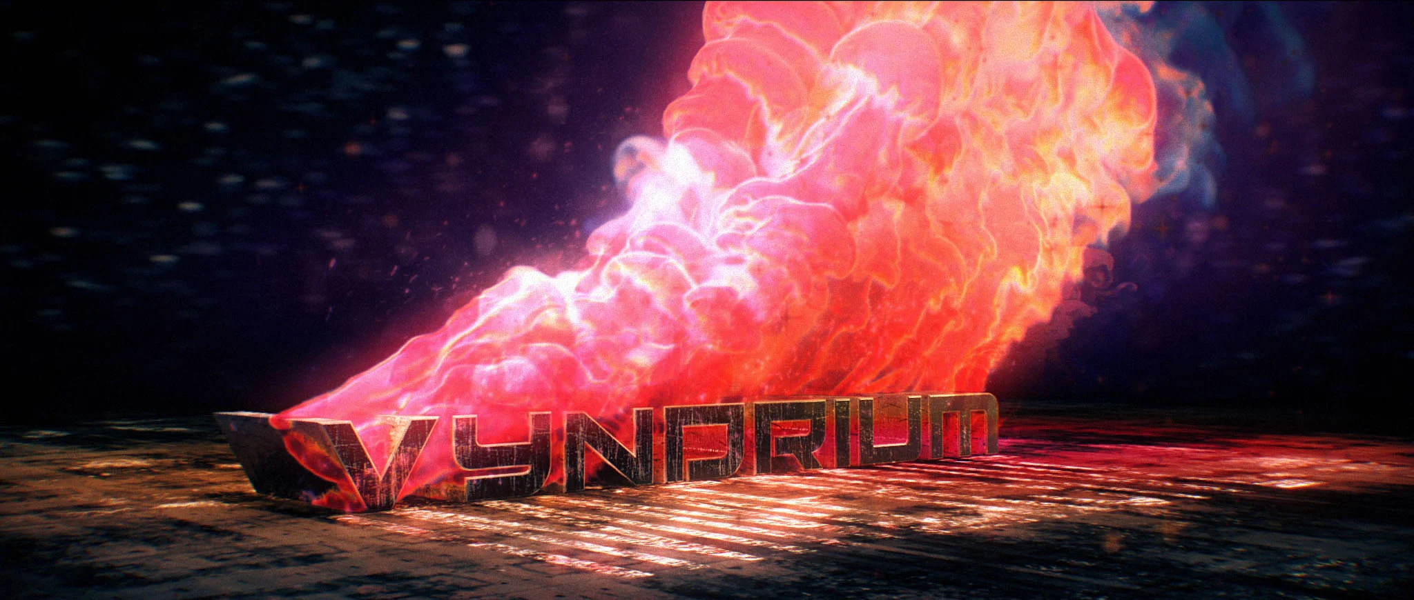 Vyndrium Immersive - Motion Logo — saffron ember - blaise hossain - motion design & visual effects