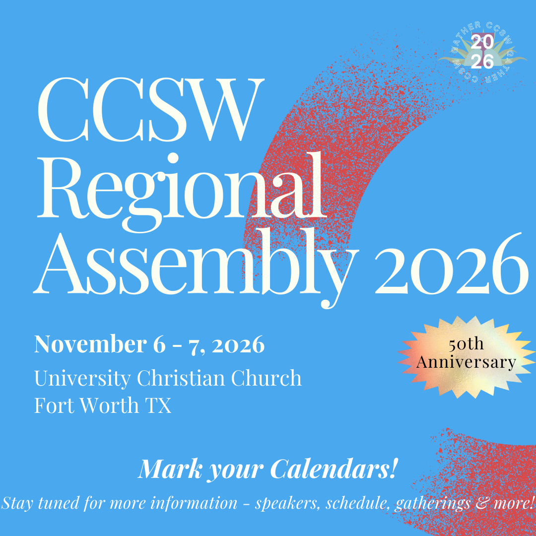 Regional Assembly November 6 - 7, 2026 — Christian Church in the Southwest
