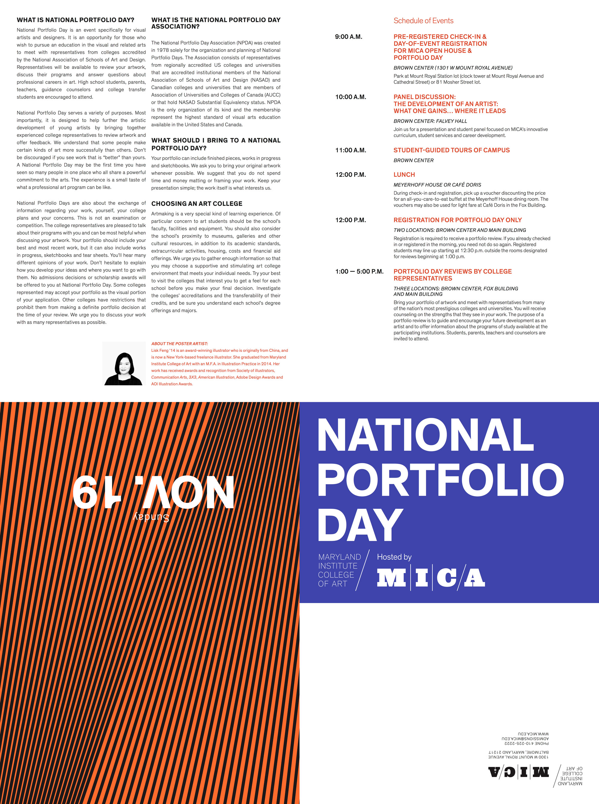 MICA Portfolio Day — Lisk Feng
