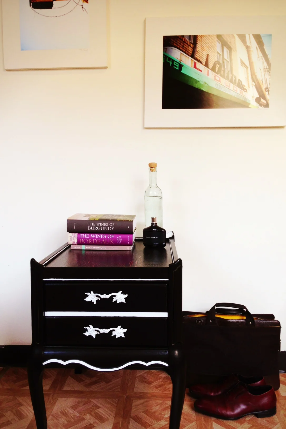 Before & After: End tables – Hushed Commotion