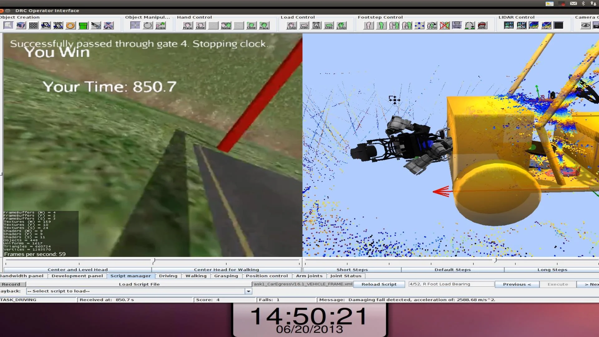 VRC Runs — IHMC Robotics Lab